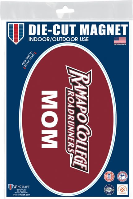 Ramapo College of New Jersey Mom 3.5 x 5.5 Oval Magnet | Wincraft ...